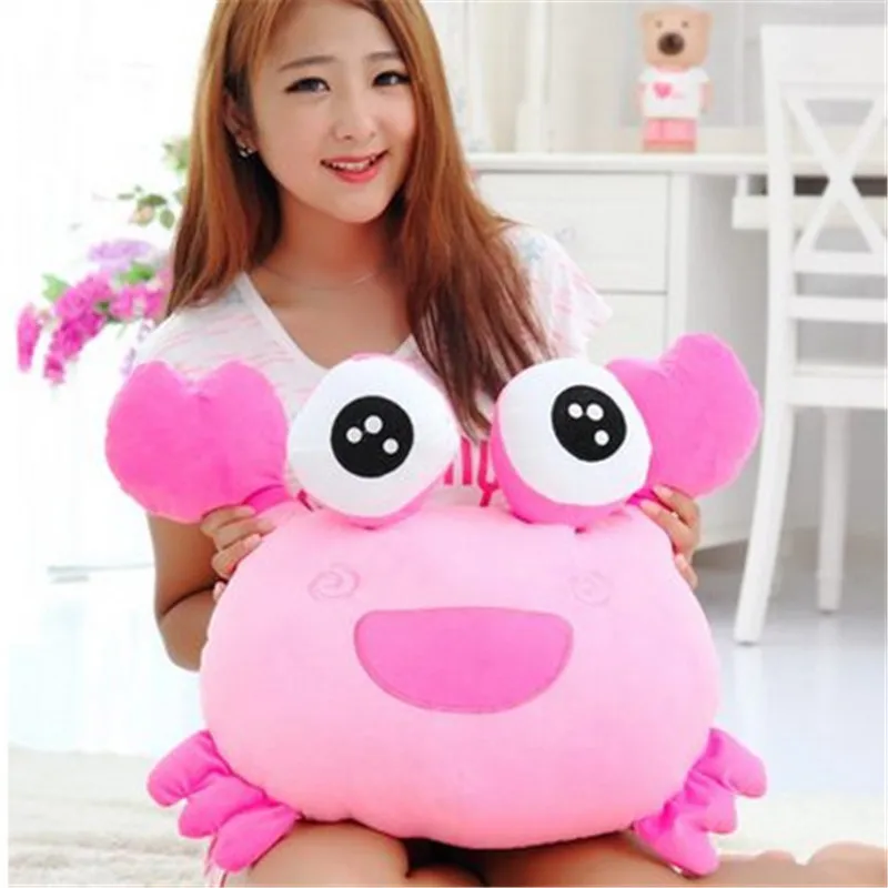 38CM One Piece Cute Soft Crab Stuffed Brinquedos Birthday Gift PP ...