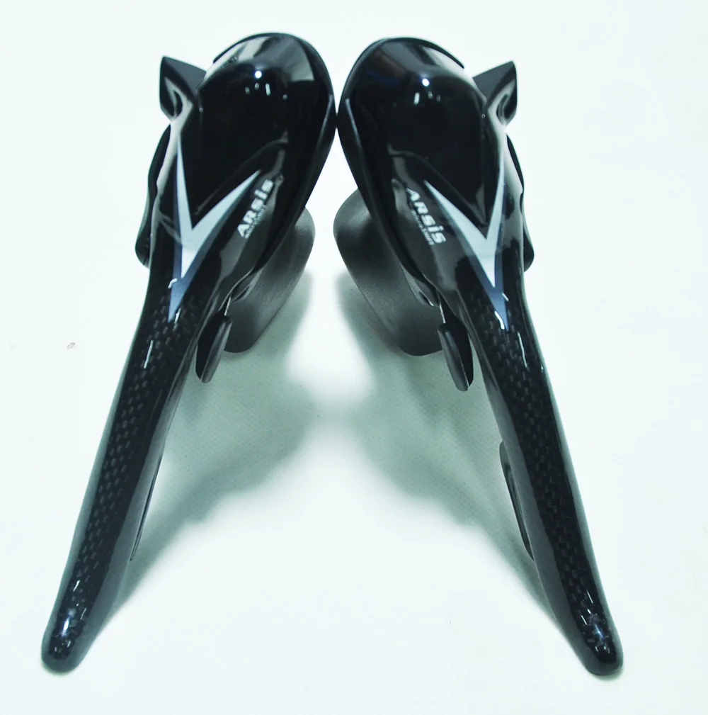 free shipping Microshift Carbon Arsis CENTOS Dual Control Levers Road 2 ...
