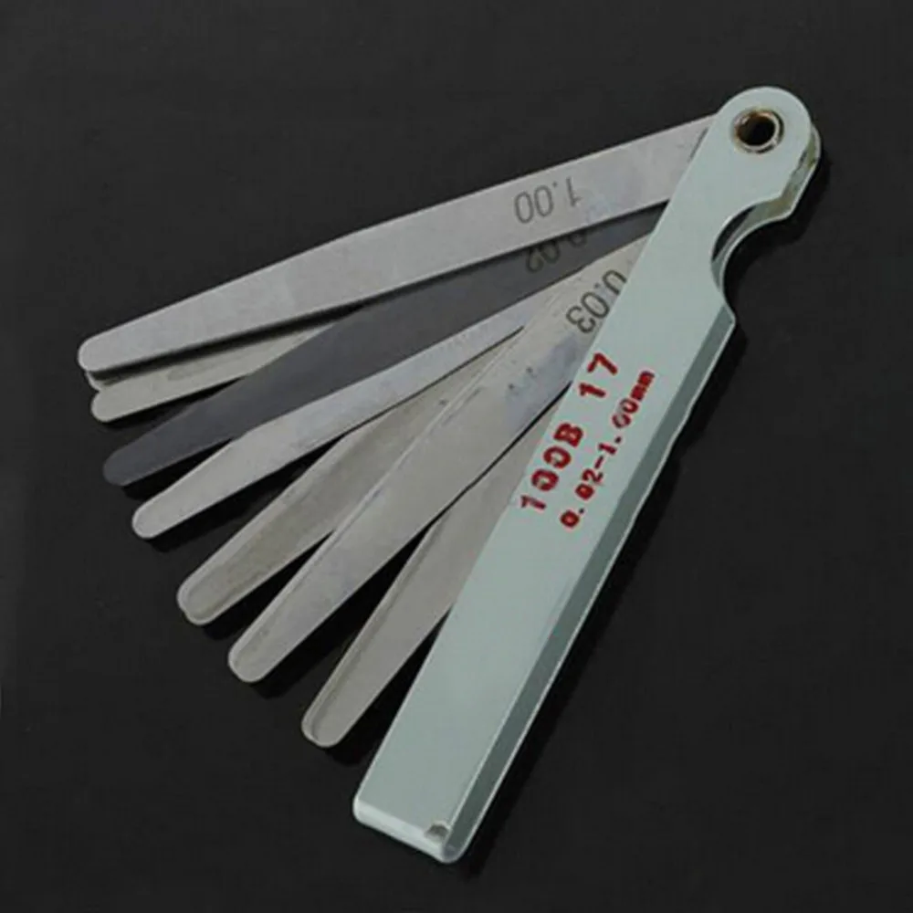 17 Blades Metric Feeler High precision stainless steel Gauge Filler ...