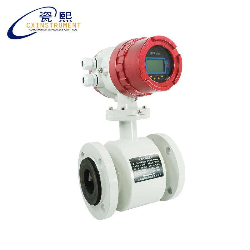 DN50 35 350 m3/H measuring range Drainage water slurry cheap magnetic ...