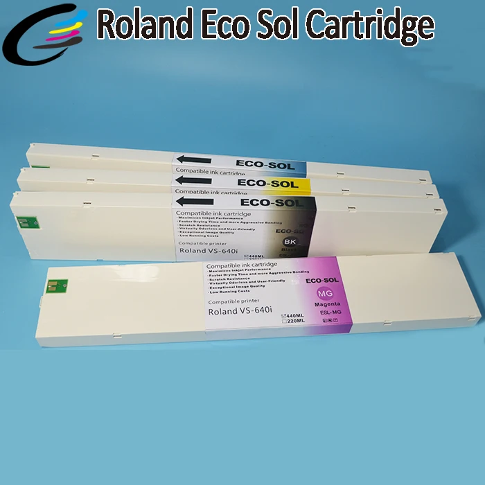 Roland versacamm vs640i vs540i vs300iエコソルベントインクカートリッジ440ml、チップ付き|ink cartridge|roland ...