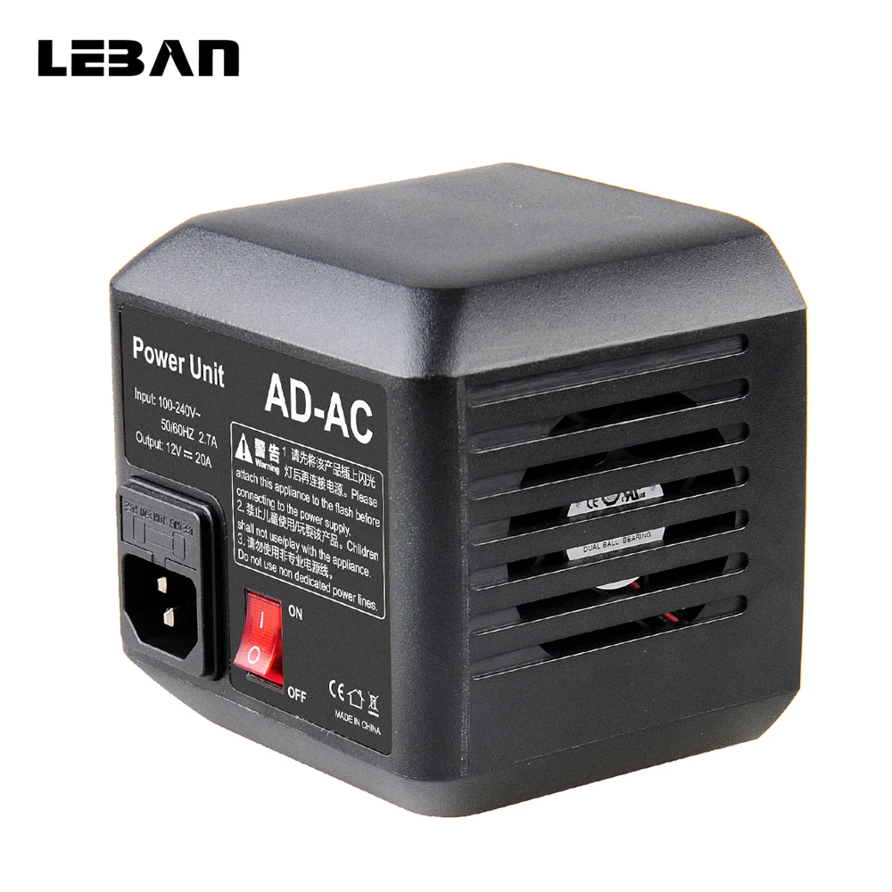 Godox AD600BM AD600B Power Source Adapter AD AC with Cable for AD600B ...