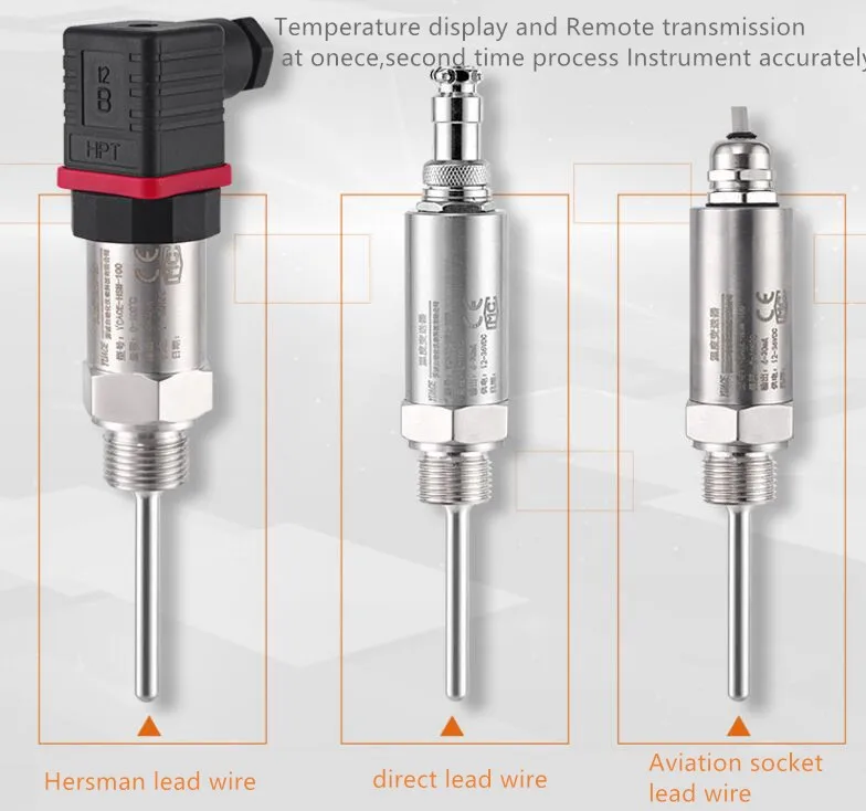 Plug in Type Integrated Temperature Transmitter Module 4 20mA thermoelectric Resistance PT100 ...