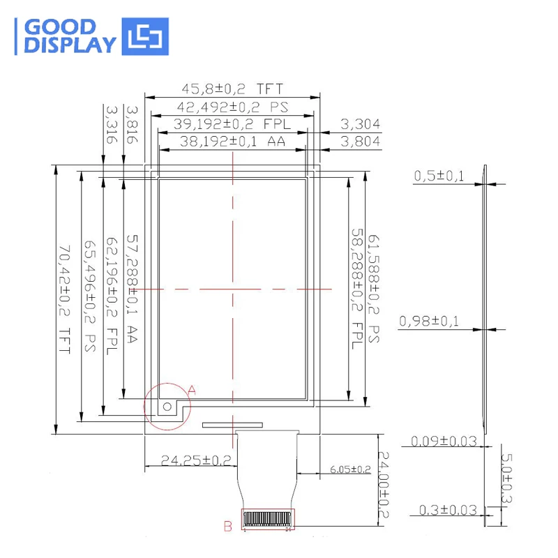 e-ink touchscreen 2.7inch SPI interface 4 grayscale China e-ink ...