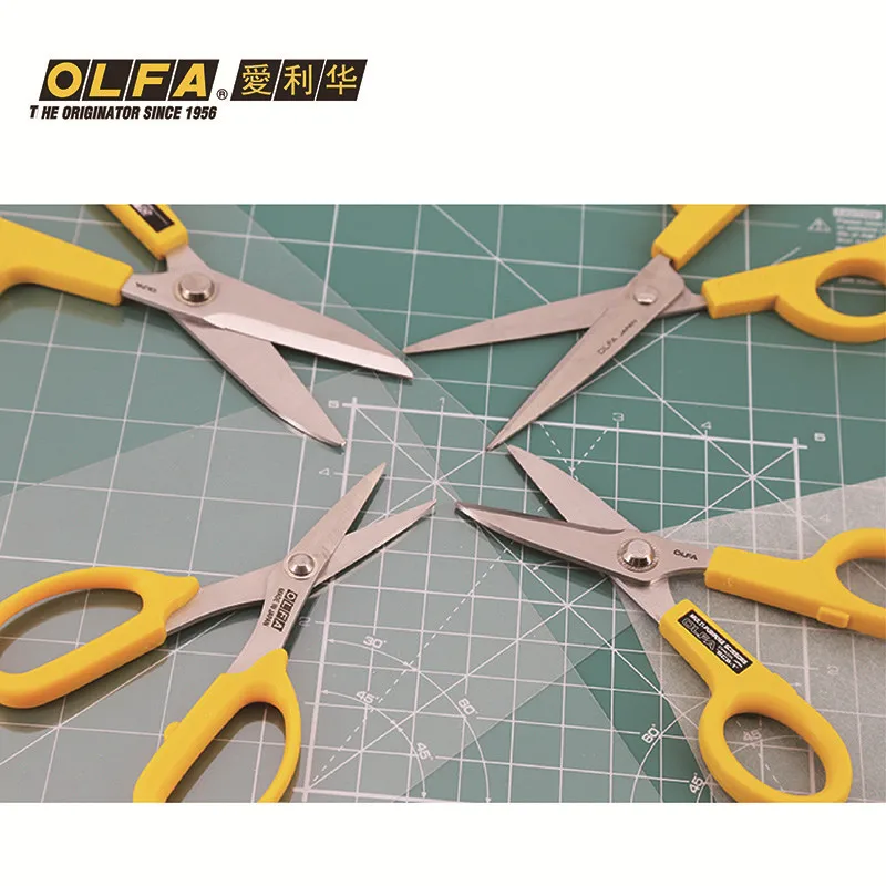 MADE IN JAPAN OLFA Serrated Edge Stainless Steel Scissors OLFA SCS 1 SCS 2 SCS 3 SCS 4|Sewing ...