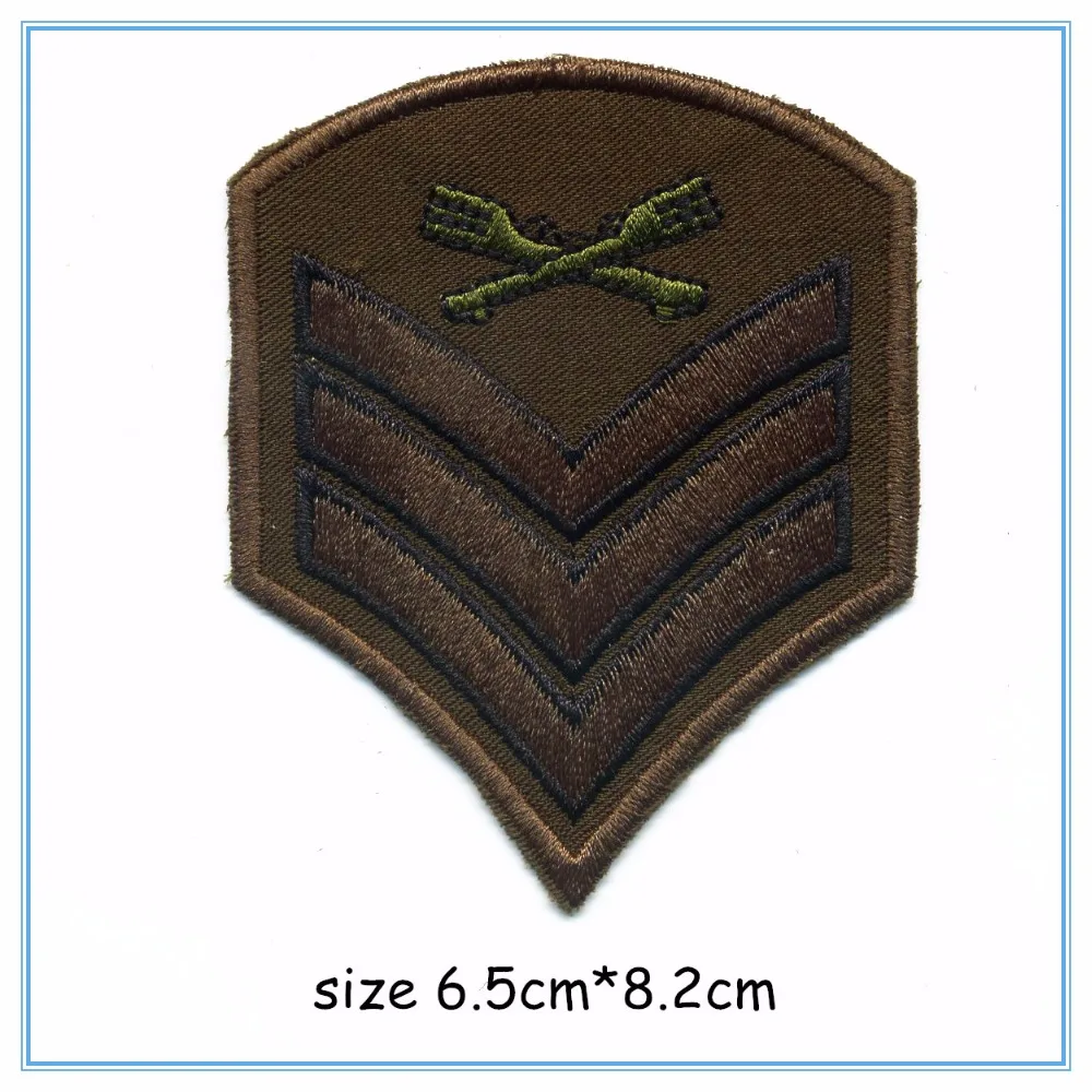 DOUBLEHEE 005 Army College Style Embroidery Patches Iron On Or Sew ...
