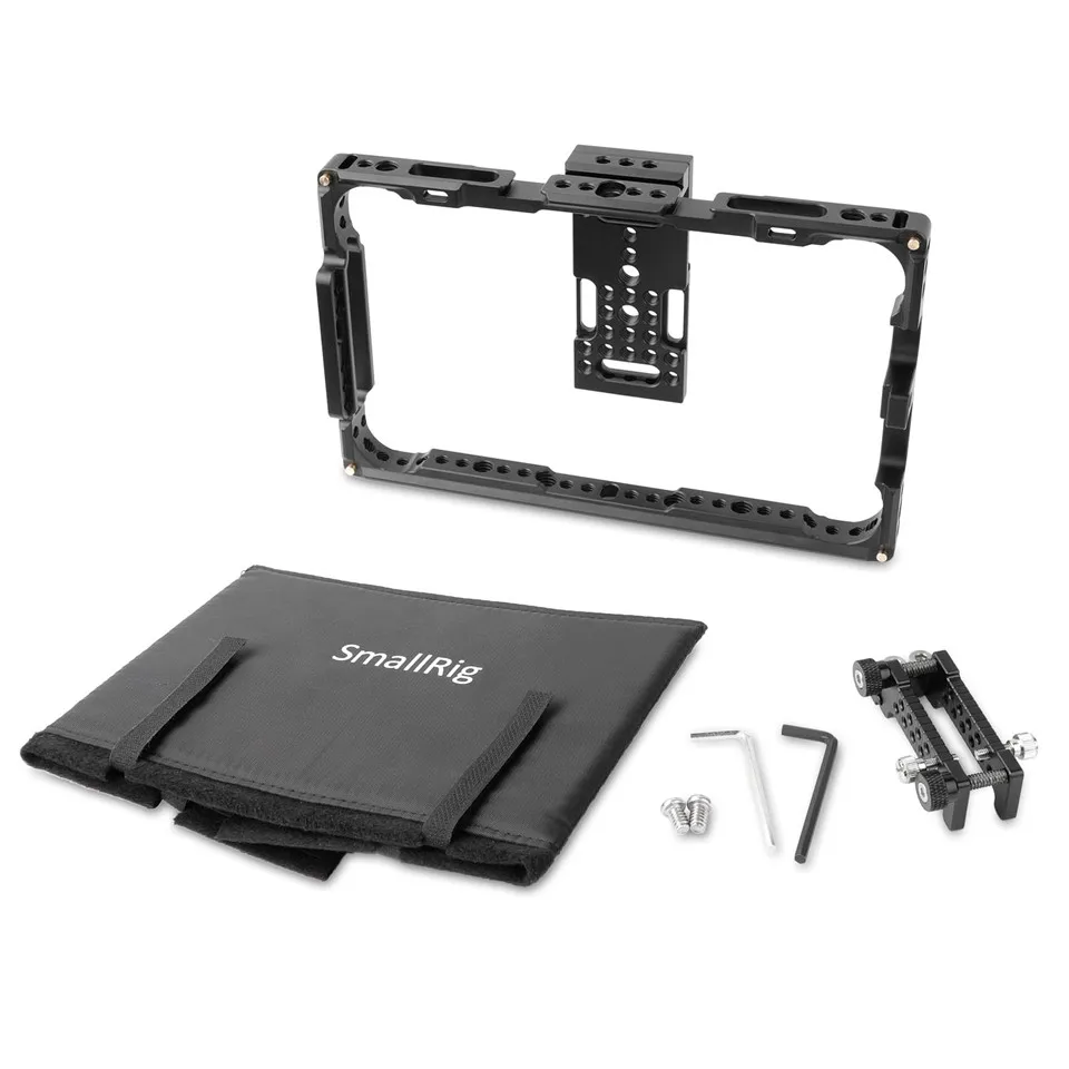 SmallRig Monitor Cage with Sun Hood Shade for ATOMOS Shogun ...