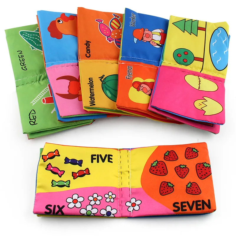 Novel and interesting Modern Cloth Book Soft Quiet Book for Baby ...