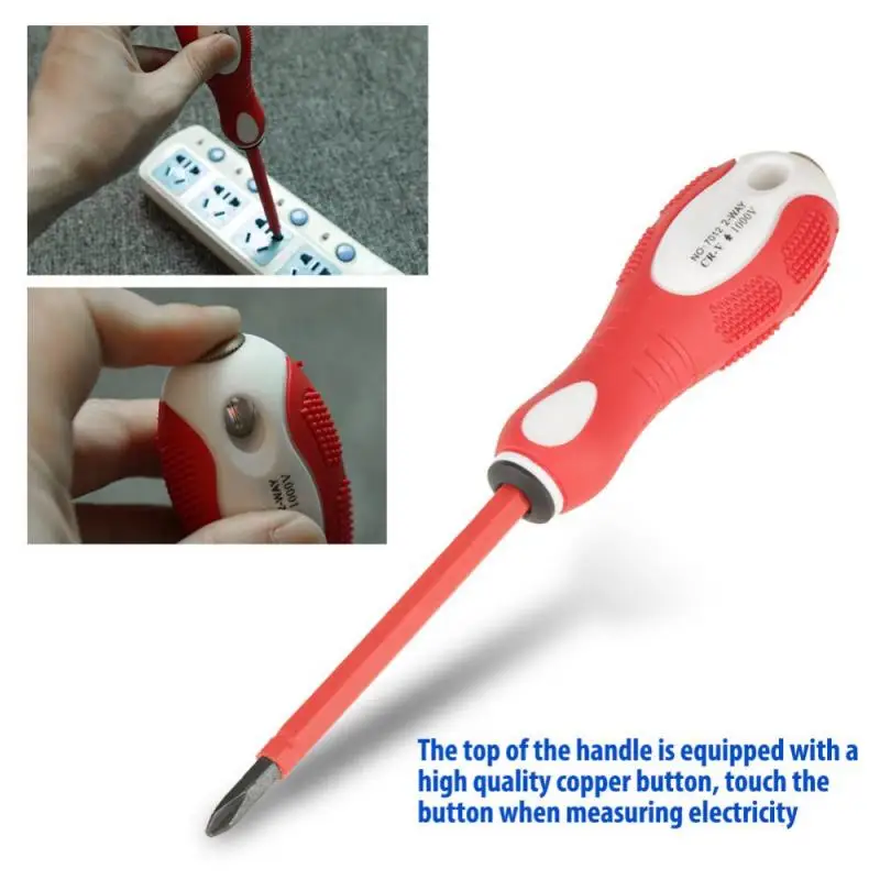 1000V Electricity Voltage Test Pen Slot cross Dual Purpose Voltage Test ... 1000V Electricity Voltage Test Pen Slot cross Dual Purpose Voltage Test ...