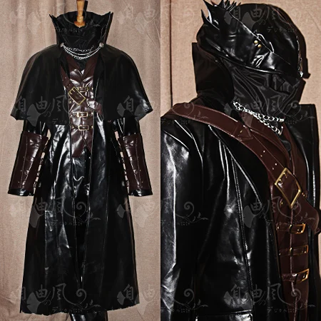 2016 Bloodborne Cloak Coat Vest Shirt Outfit WholeSet For Men Game ...