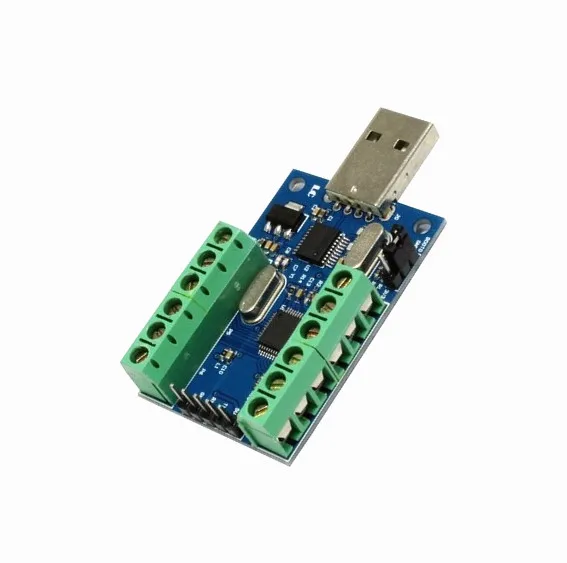 USB 10 Channel 12Bit AD Data Collection Module STM32 UART ADC Module 10 ...