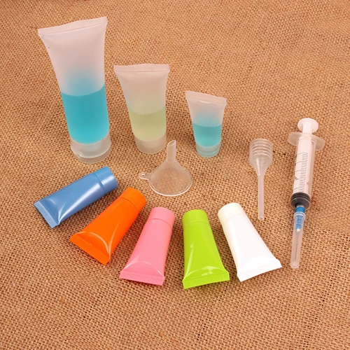 Travel points bottling portable silicone emulsion shampoo vial ...