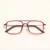 Super Light Square Ultem Eyeglasses Double Beam Glasses Frame Men And Women Models Tide Big Face ...