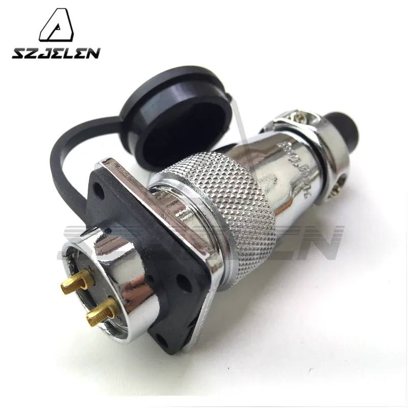 SZJELEN Conector de 2 pines serie WS20, alta tensión, resistente al ...