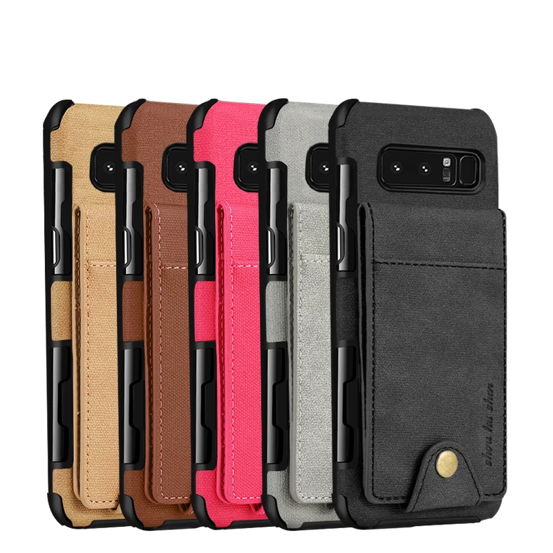 Vintage Multifunctional Protection Phone Case With Cash Card Slot For ...