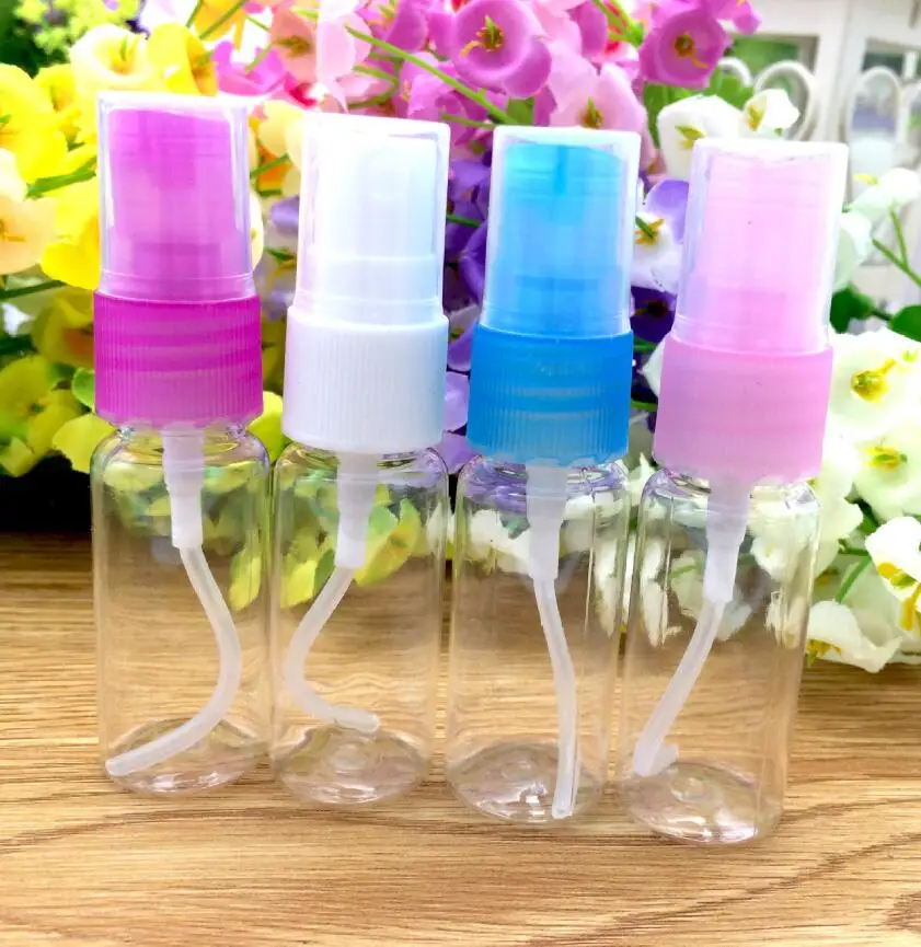 Mini-Plastic-atomizer-spray-bottle-10mL-Empty-Plastic-Transparent ...