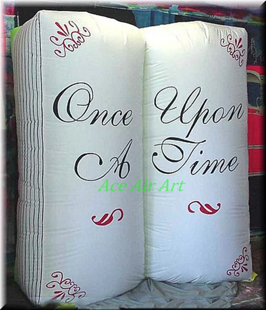 Display Type Inflatable Book Model, Book Shaped Balloon, Printed ...
