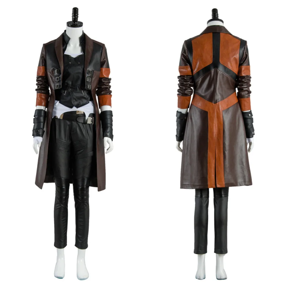 Guardians Of The Galaxy 2 Cosplay Costume Gamora Cosplay Full Sets ...