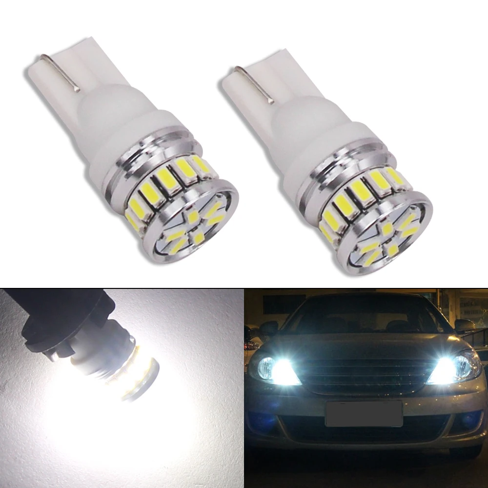 HSUN Signal Lamp 3030 T10 Led Car Bulb W5W 194 168 Led T10 Led Lamps ...