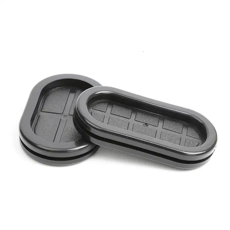 10pcs/lot Oval Rubber wire grommet gasket clamp Electric box inlet ...