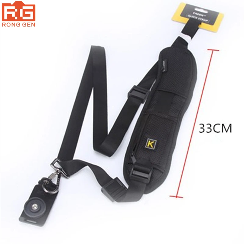 2017 Quick Rapid Camera Single Shoulder Black Sling Strap For Canon ...