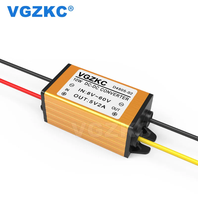 Low power consumption step-down device for 36V 48V to 5V 2A DC power ...