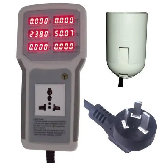 Hopi Hp-9800 Handheld Power Meter, Led Energy Saving Lamps Tester ...