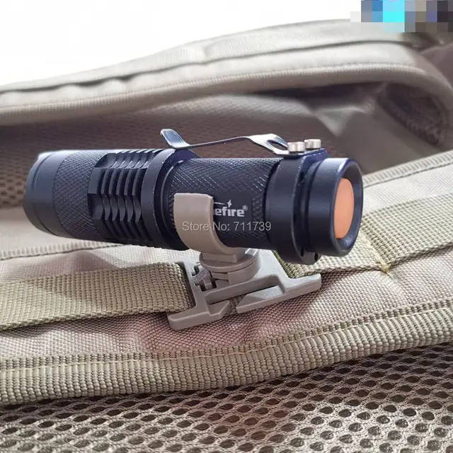 Movable Clamp Flashlight 4" Sanitary Solutions SS13MHLA 4 304,