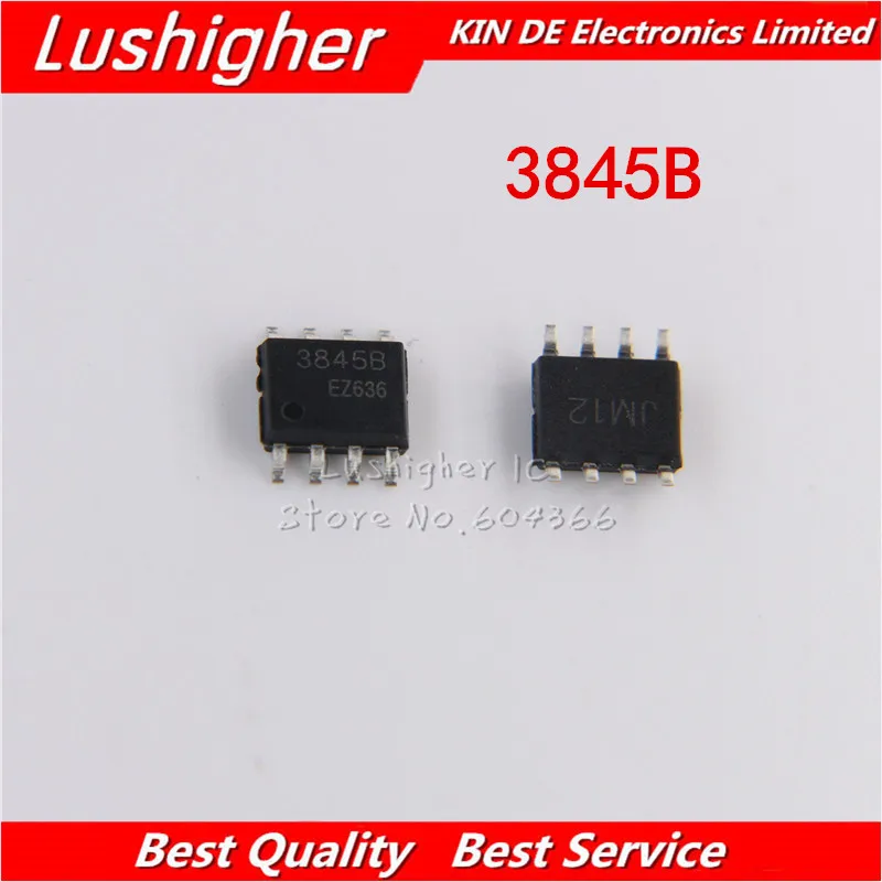 10pcs UC3845 SOP8 UC3845B sop 8 3845B smd 3845A new original free ...
