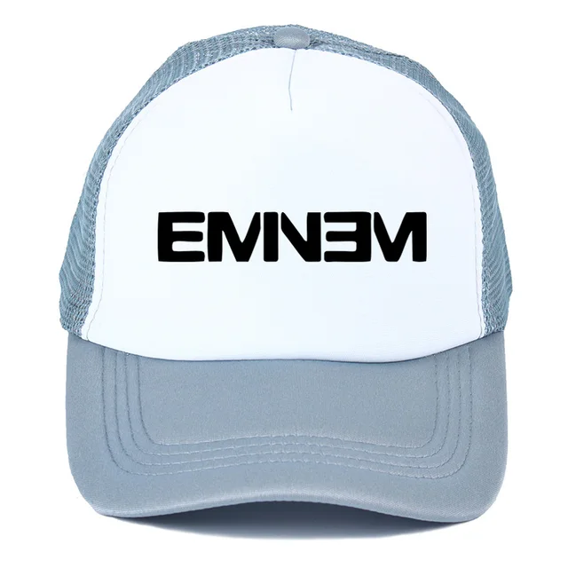 Eminem Summer baseball net cap Bad Meets Evil rap rock Men's street hip ...