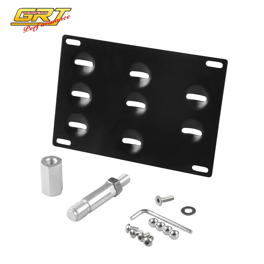 Honda fit front license plate installation - seotmseoth