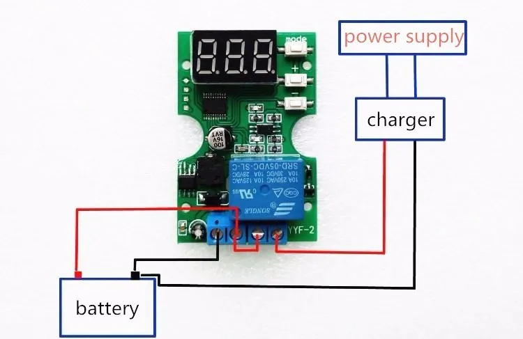 Voltage-detection-module-Relay-switch-Delay-Measuring-circuit-Charge ...