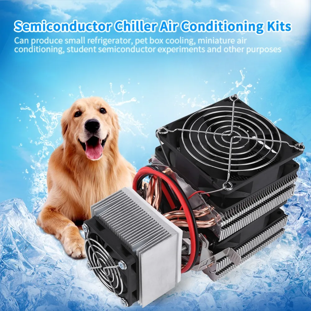 Original DIY Mini Fridge DC 12V Semiconductor Refrigeration Cooling ...