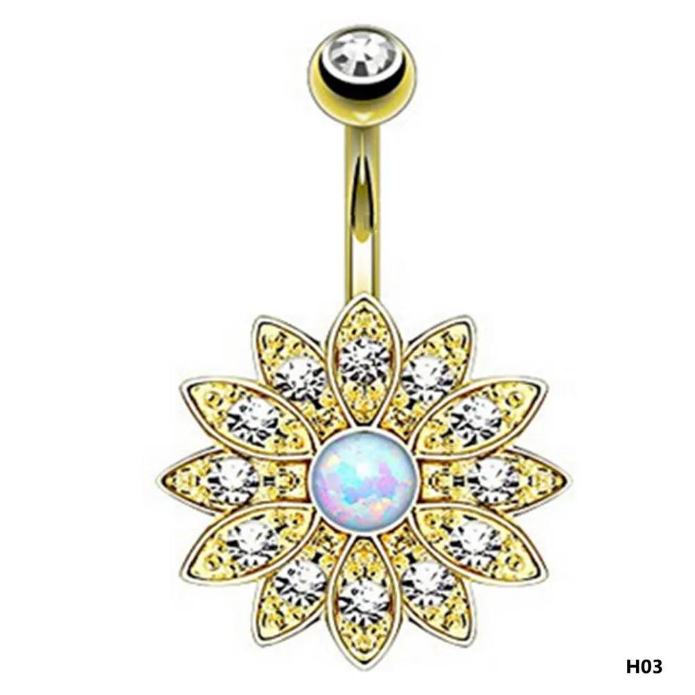 Unusual Belly Button Piercing