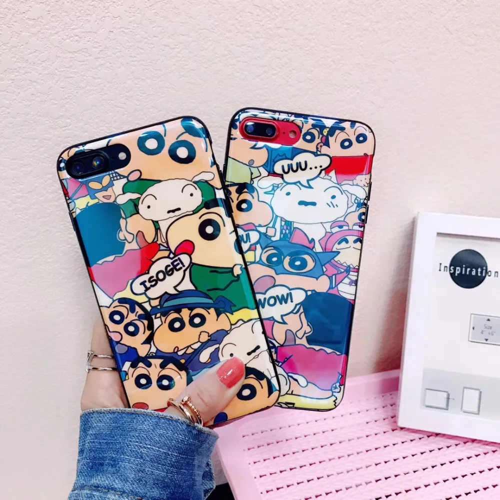 ZMASI Cartoon Crayon Shin chan Phone Case for iPhone X Case for iPhone ...