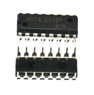 5x 74LS112 Hot Sale DUAL JK FLIP FLOP DIP 16 NEGATIVE EDGE IC hym-in ...