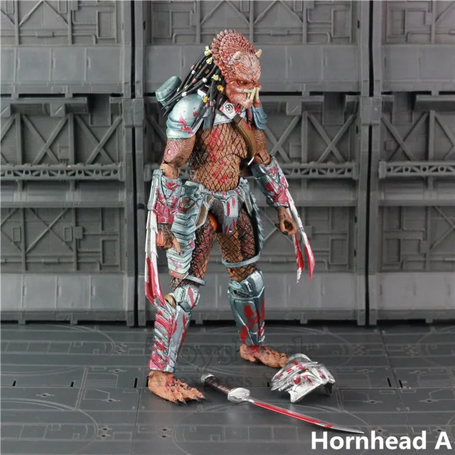 Aliens VS Predators Hornhead Machiko 7" Action Figure KO NECA Series 18 ...