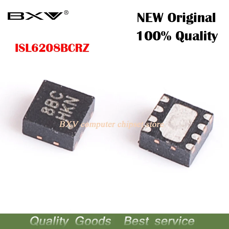 ISL6208BCRZ ISL6208B 8BC 88C QFN 8 original auténtico, envío gratis, 5 ...