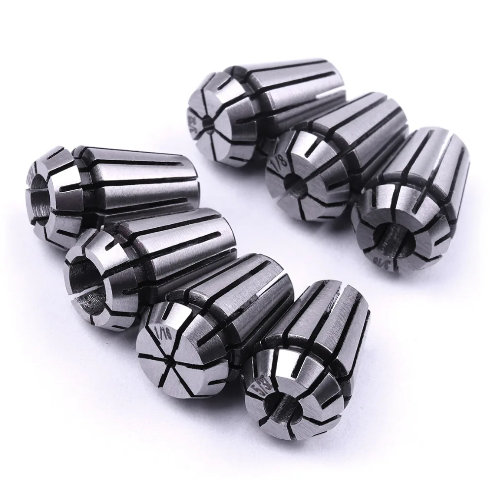 Er 20 Collets ER11 Precision Collet Set - 15-Piece Spring Collet Chuck ...
