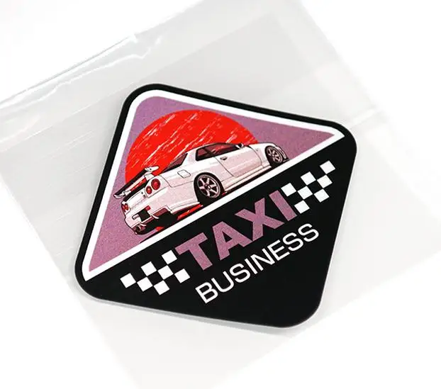 Adhesive-TAXI-BUSINESS-travel-stickers-reflective-vinyl-car-styling ...