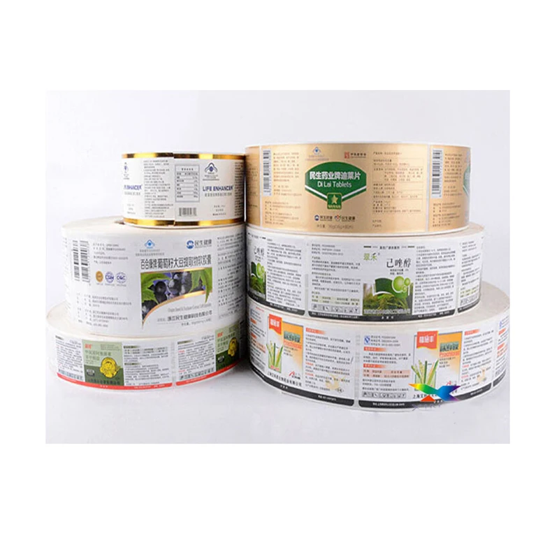 Fancy custom label printing & adhesive sticker Cheap pvc label for soft ...