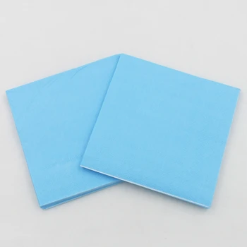 [RainLoong] Solid Color Paper Napkins Decoupage Printed Beverage Event ...