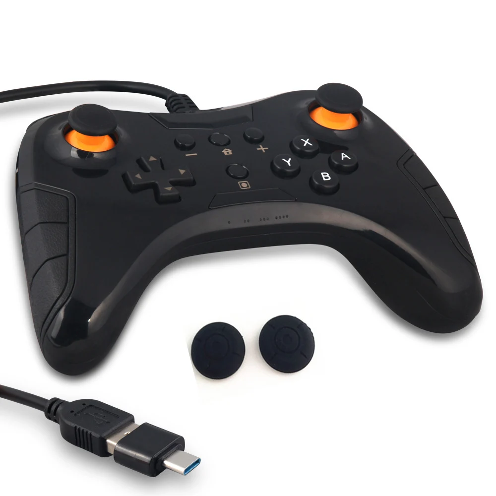1.5M USB Wired Pro Gamepad Game Controller Joystick for Nintend Switch ...