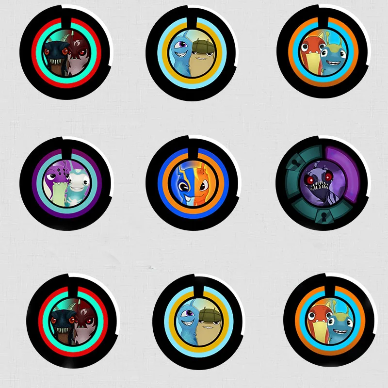 Slugterra Stickers Cupcake Toppers Baby Shower Candy Bar Birthday Party ...