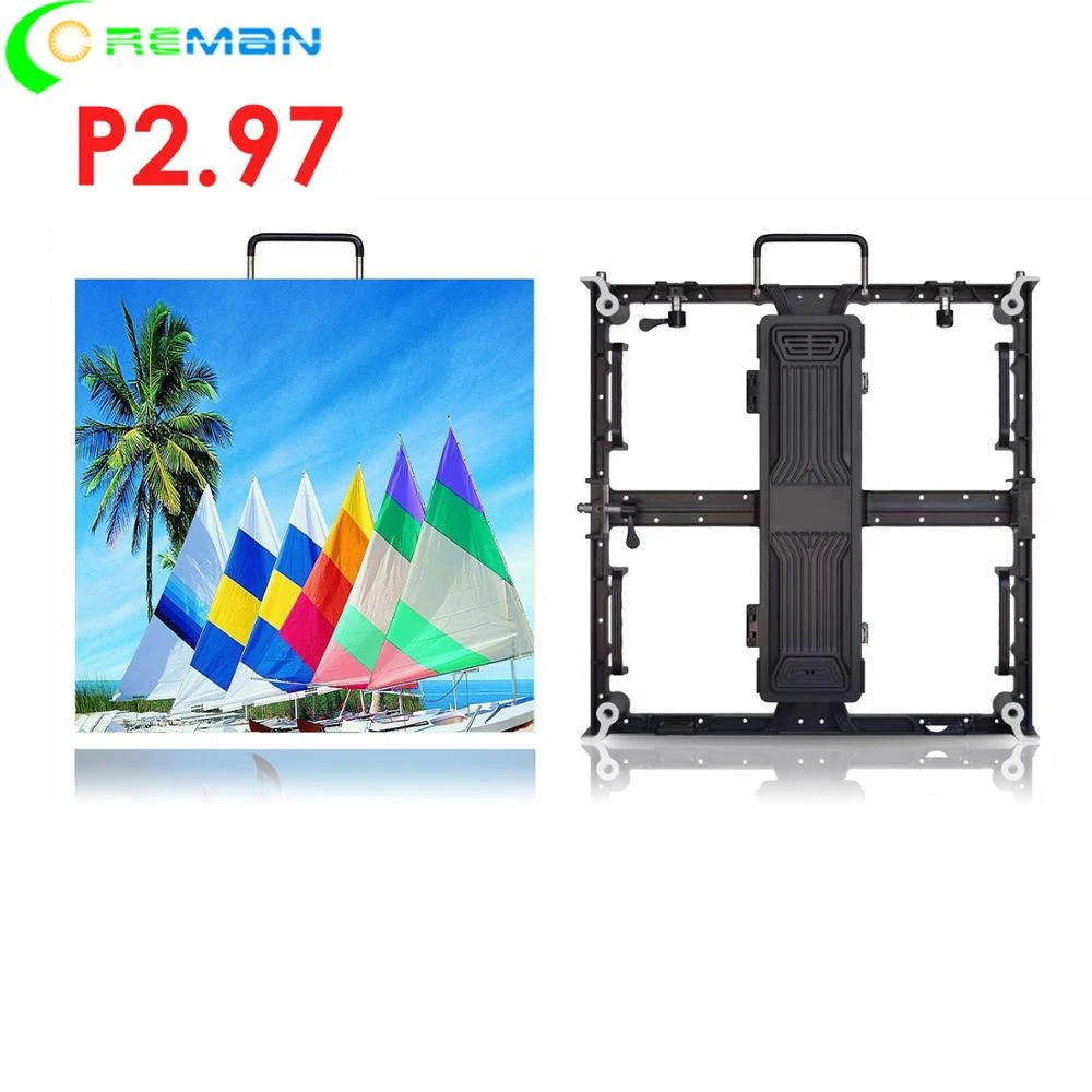 50cm*50cm Led Tie Led Panel For Mobile Rental Led Display , High ...