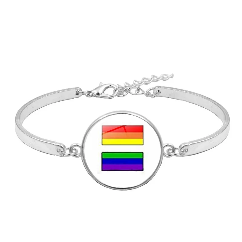 LGBT Pride Silicone Stainless Steel Bracelet (Various Designs) - Queerks™
