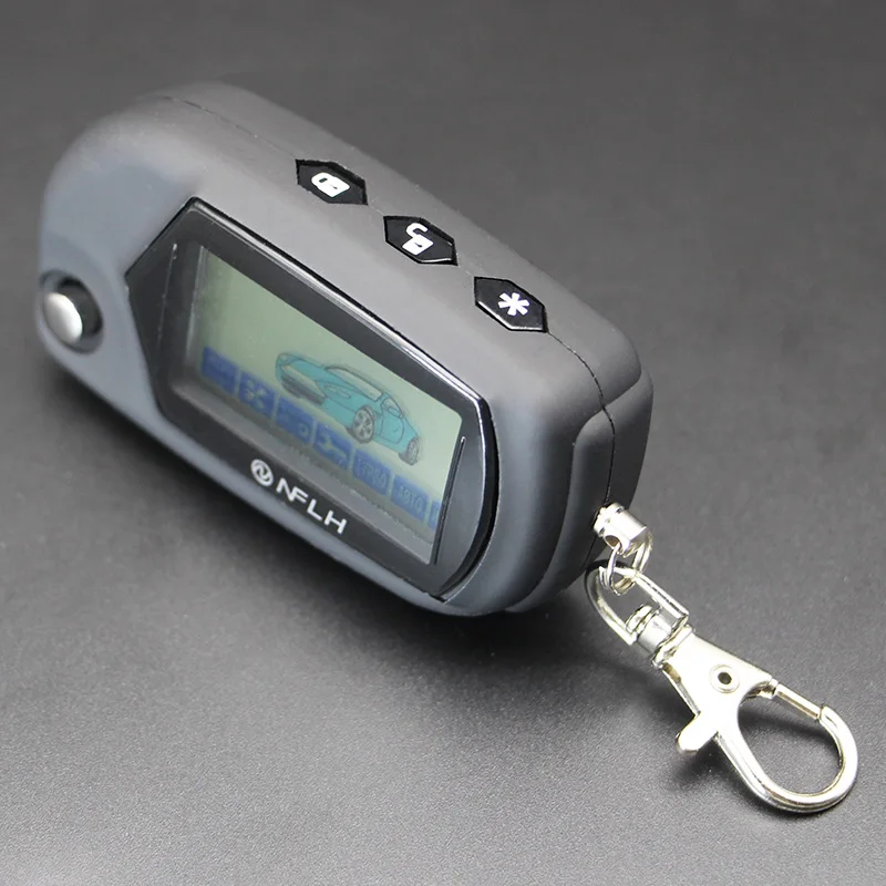 A91 uncut case with A91 key fob keychain remote controller for starline ...