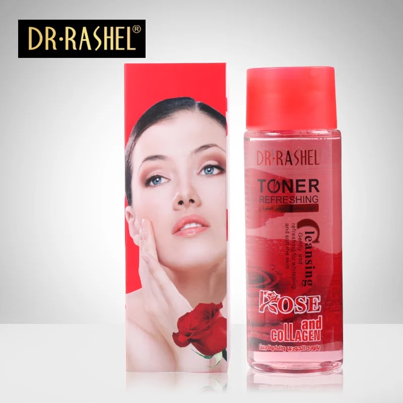 Face Toner Skin Whitening Moisturizing RoseToner Essence Collagen ...