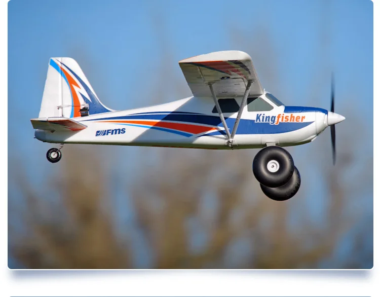 Fms hobby modelo novo rc mar avião 1400mm kingfisher instrutor avião ...