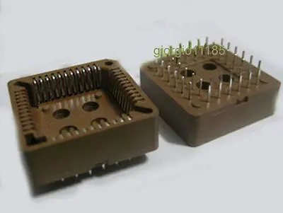 10pcs PLCC44 44 Pin DIP Socket Adapter PLCC Converter|plcc44 socket ...